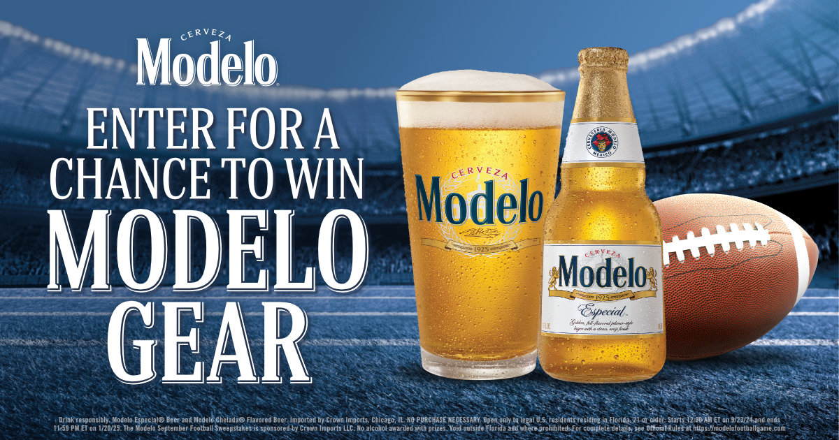 Modelo Football Game - Enter for a chance to WIN Modelo Gear